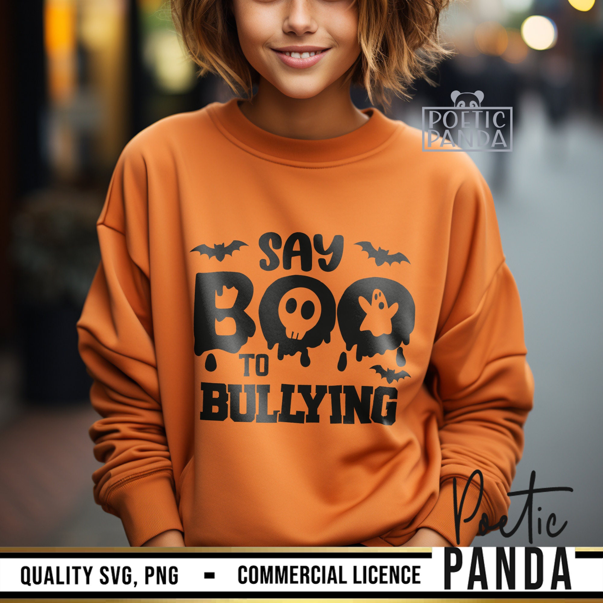 Unity Day SVG PNG, Say Boo to Bullying Svg, Be Kind Svg, Unity Day Svg ...