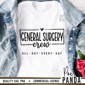 General Surgery Crew SVG PNG, General Surgery Svg,medical Svg, Surgeon ...