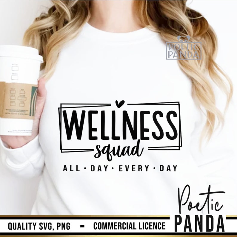 Wellness Squad SVG PNG, Wellness Squad Shirt Svg, Esthetician Svg ...