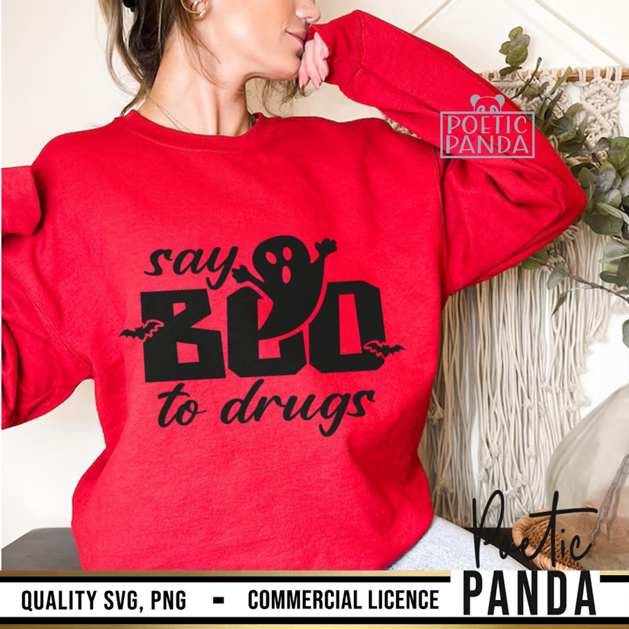 Red Ribbon Week SVG PNG, Say Boo to Drugs Svg, Red Ribbon Week Teacher ...