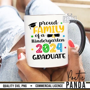 Proud Family of Kindergarten Graduate 2024 SVG PNG, Class of 2024 Svg ...