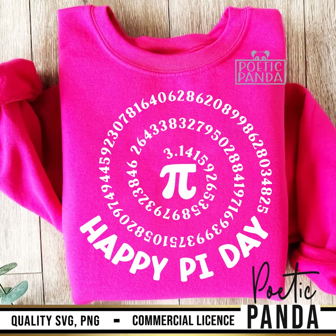 Happy Pi Day SVG PNG, Pi Day Svg, Pi Svg, Pi Symbol Svg, Pi Day ...