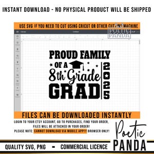 Proud Family SVG PNG, End of School Svg, 8th Grade Grad Svg, Graduation ...