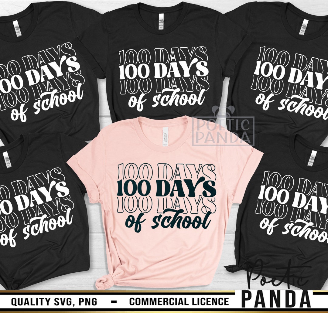 100 Days of School SVG PNG, 100 Days Svg, Teacher 100th Day Svg, 100 ...