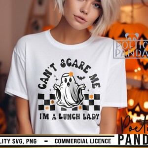 Lunch Lady Halloween SVG PNG, Lunch Lady Svg, Spooky Season Svg, Spooky ...