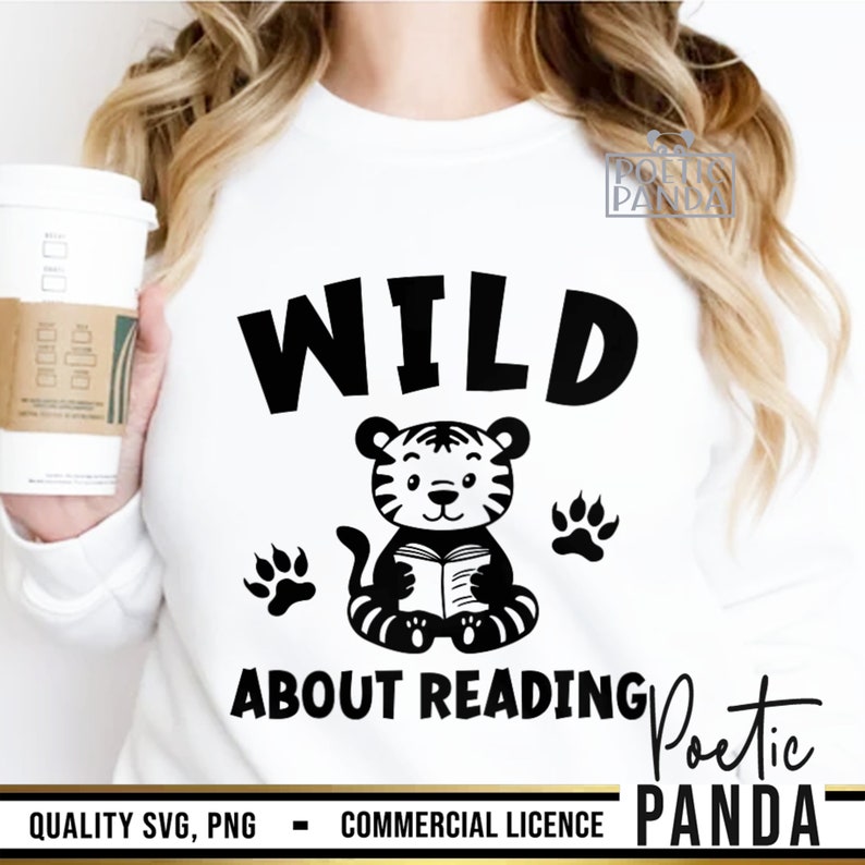 Book Day SVG PNG, Wild About Reading Svg, World Book Day Svg, It's A ...