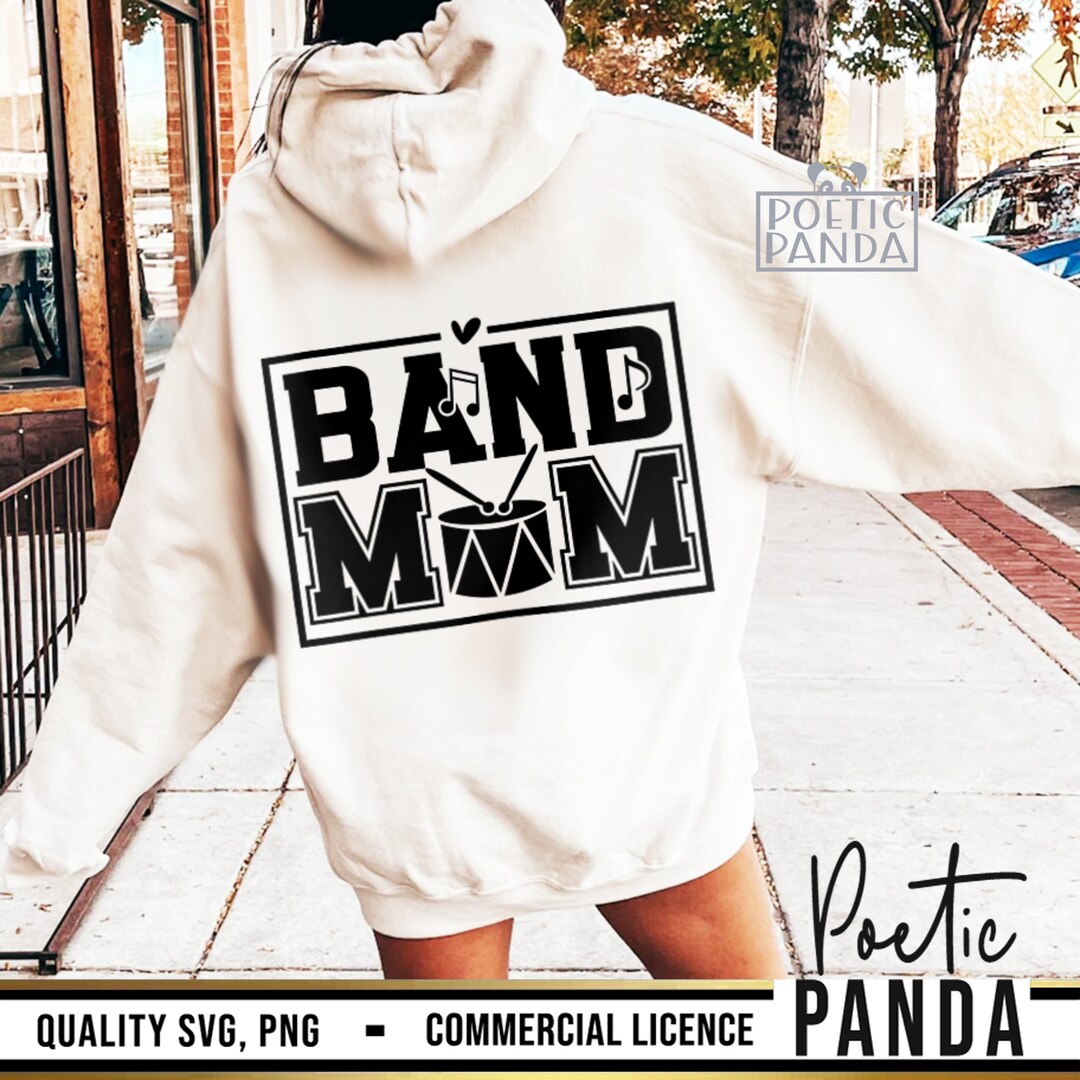 Band Mom SVG PNG, Drums Svg, Cheer Mom Svg, Band Mom Svg, in My Band ...