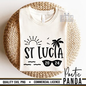 2024 St Lucia SVG PNG, St Lucia Vacation Svg, St Lucia Vacation Shirt ...