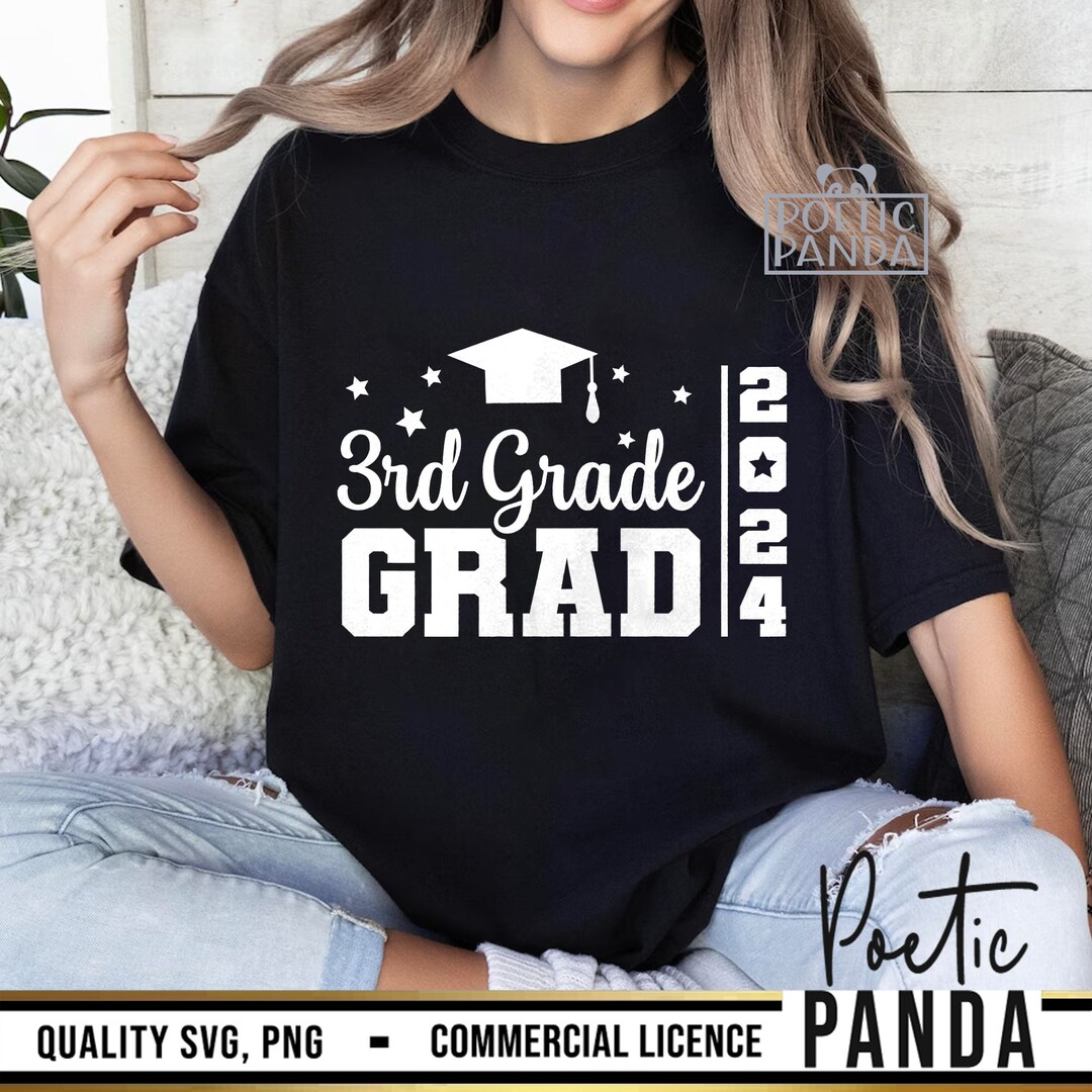2024 3rd Grade Graduation Svg, Third Grade Svg, Graduation Svg, 3rd ...