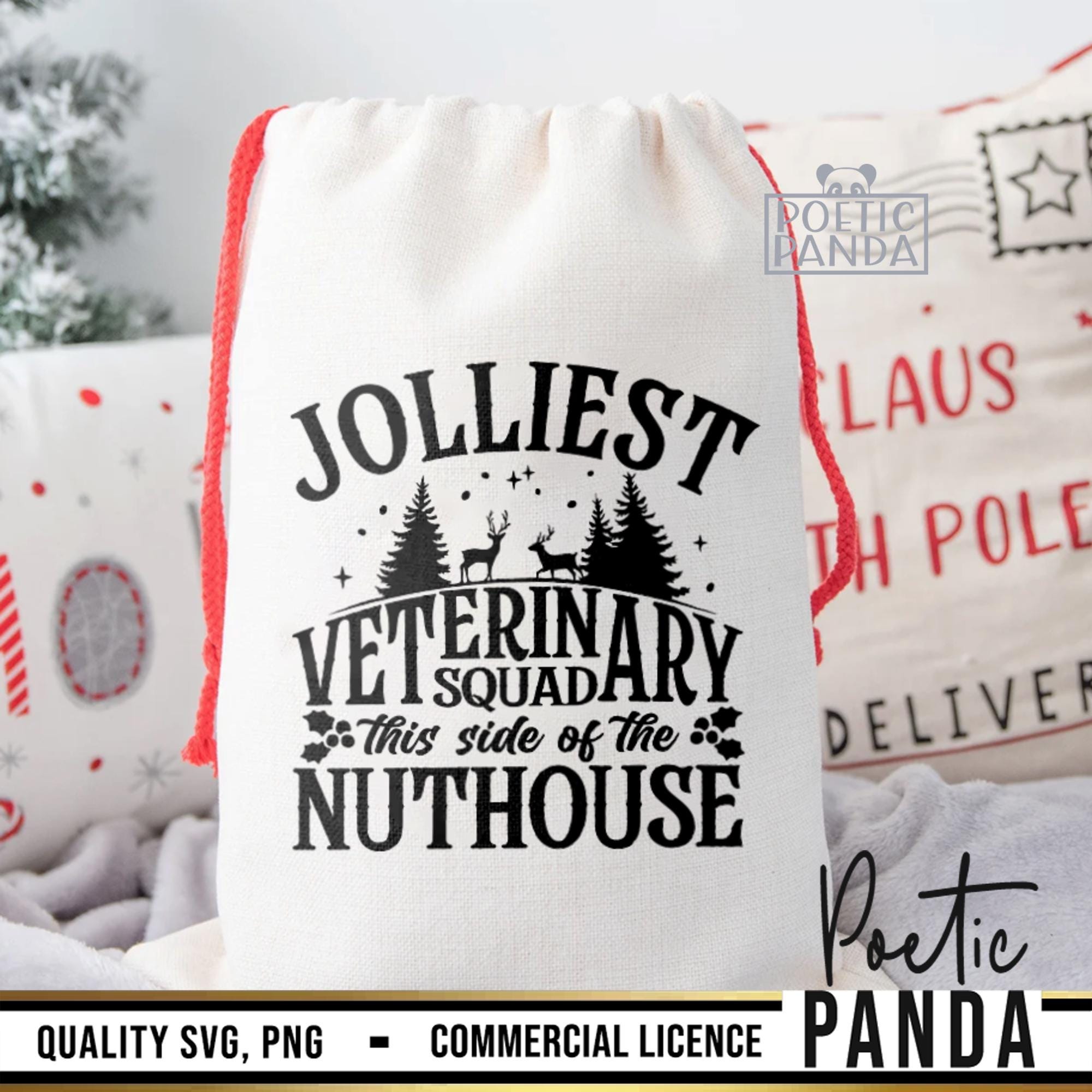 Veterinary Squad Christmas SVG PNG, Veterinary Crew Christmas Shirts ...