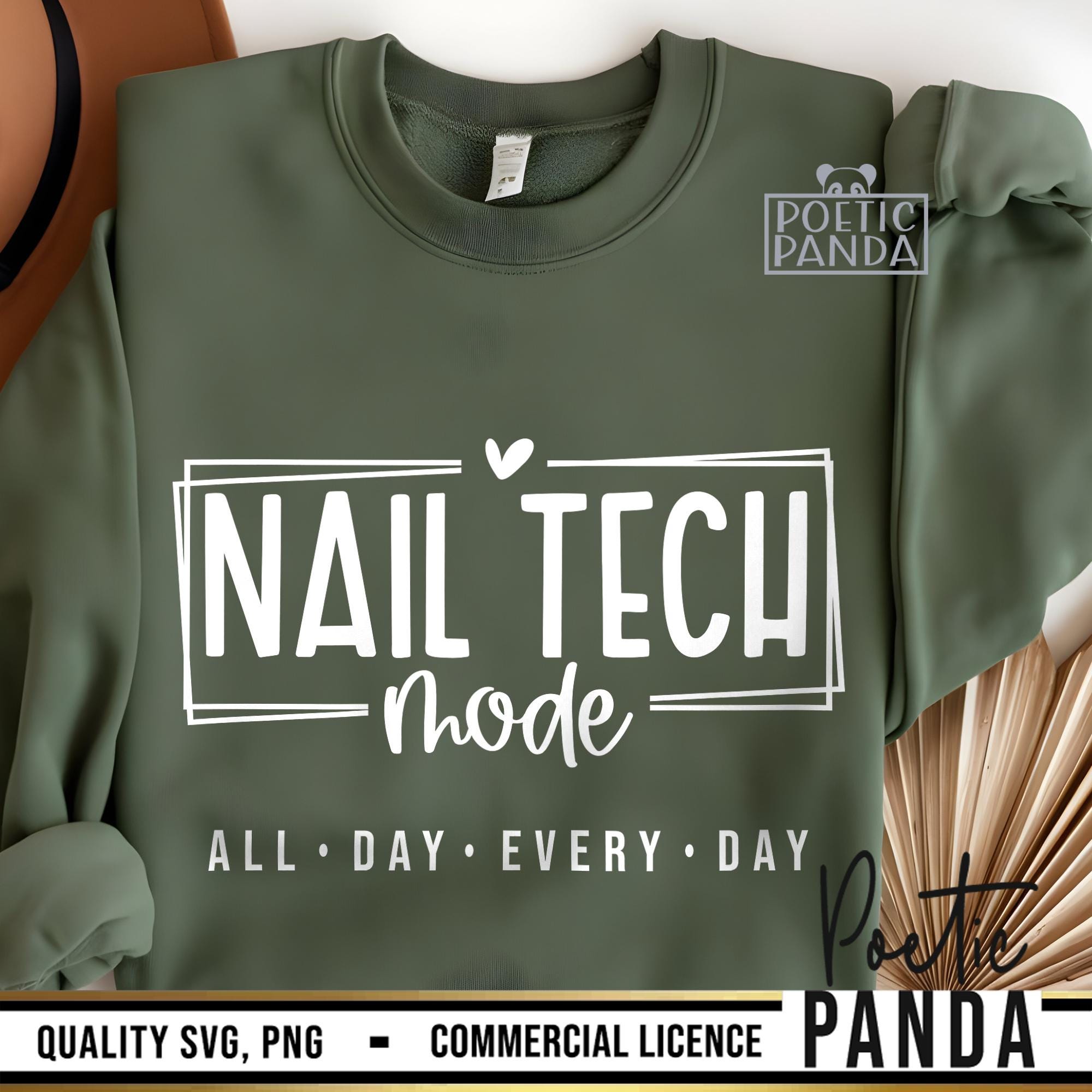 Nail Tech SVG PNG, Nail Tech Shirt Svg, Gift to Nail Tech Svg, Nail ...