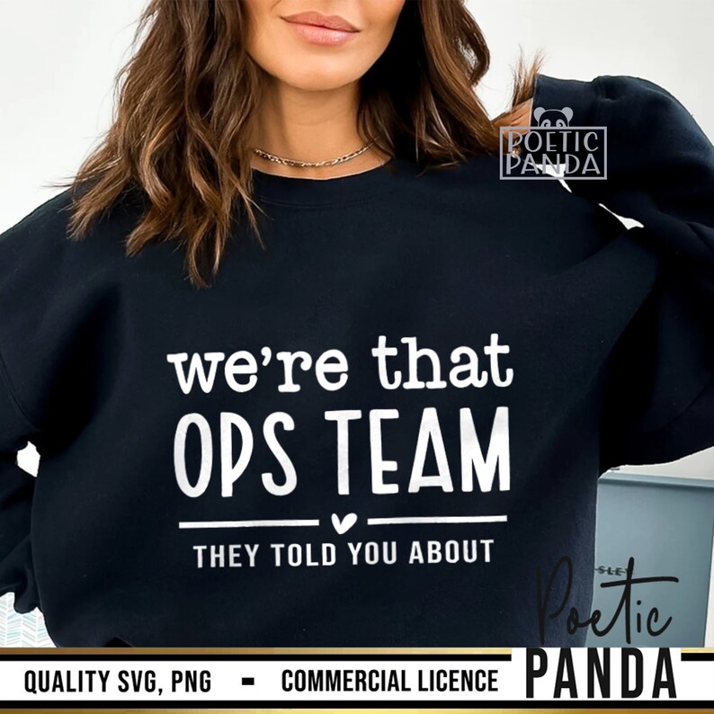 We're That Ops Team SVG PNG, Operations Team Svg, Operations Squad Svg ...