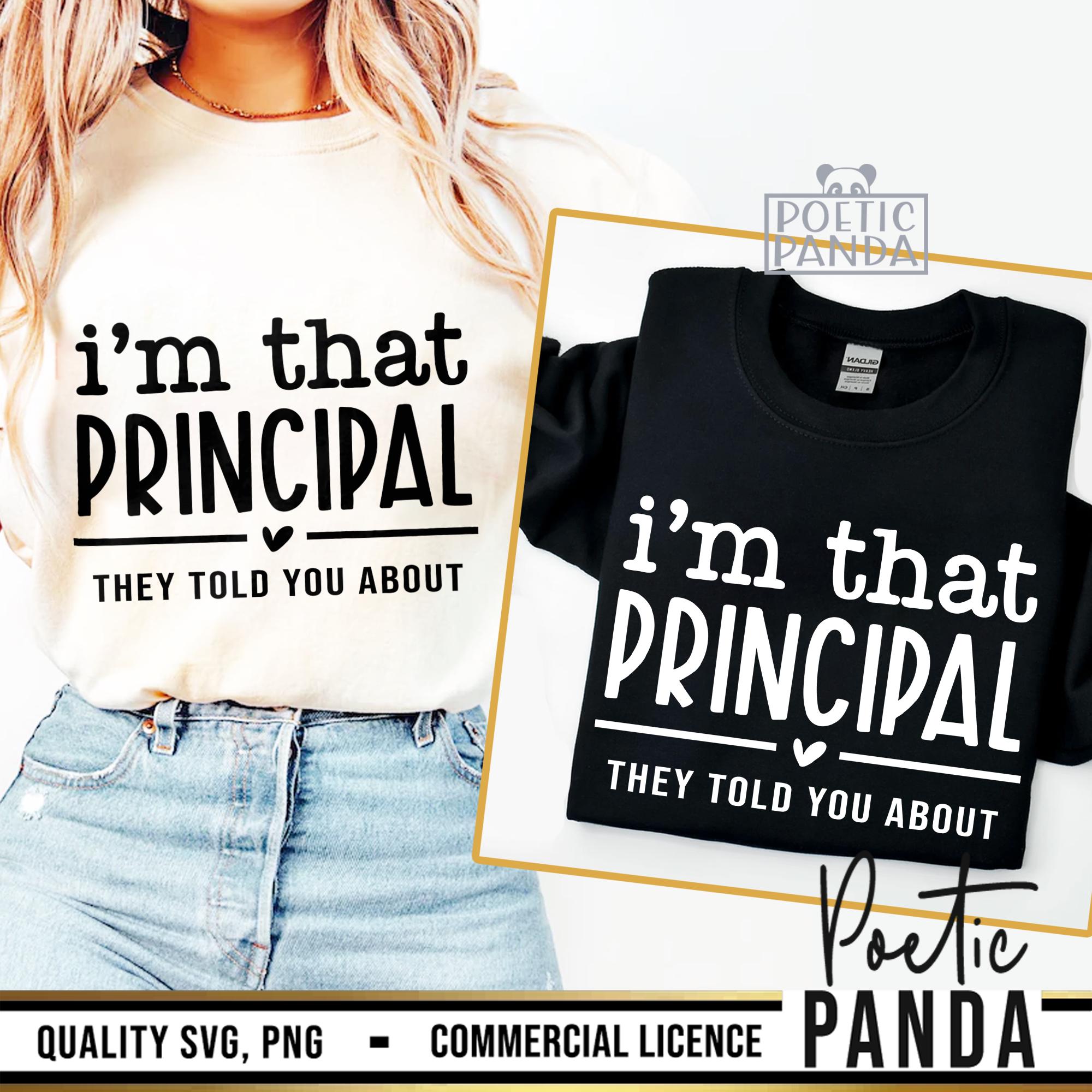 Principal SVG PNG, Principal Shirt Svg, Assistant Principal, That ...