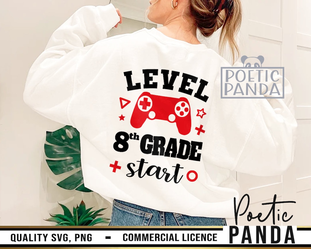 8th Grade SVG PNG, 8th Grade, Kids Shirt Svg, Hello 8th Grade Svg ...