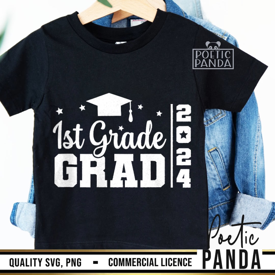 2024 1st Grade Grad SVG PNG, Svg, First Grade Svg, Graduation Svg, Last ...