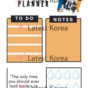 Bts Planner,daily Planner,bts Dynamite,work Planner, Planner Printable ...