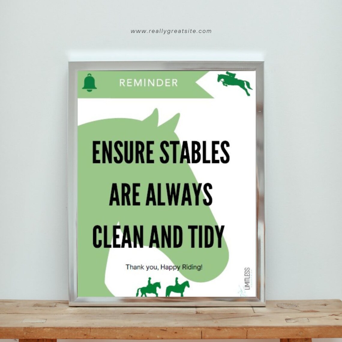 Printable Horse Stable and Yard Signs (digital Download), Horse Signs ...