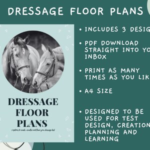 Printable Dressage Tests Template | Printable Dressage Arena | Dressage ...