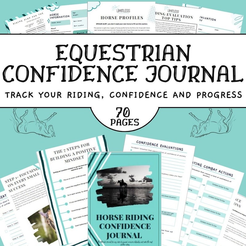 Horse Riding Journal - Etsy