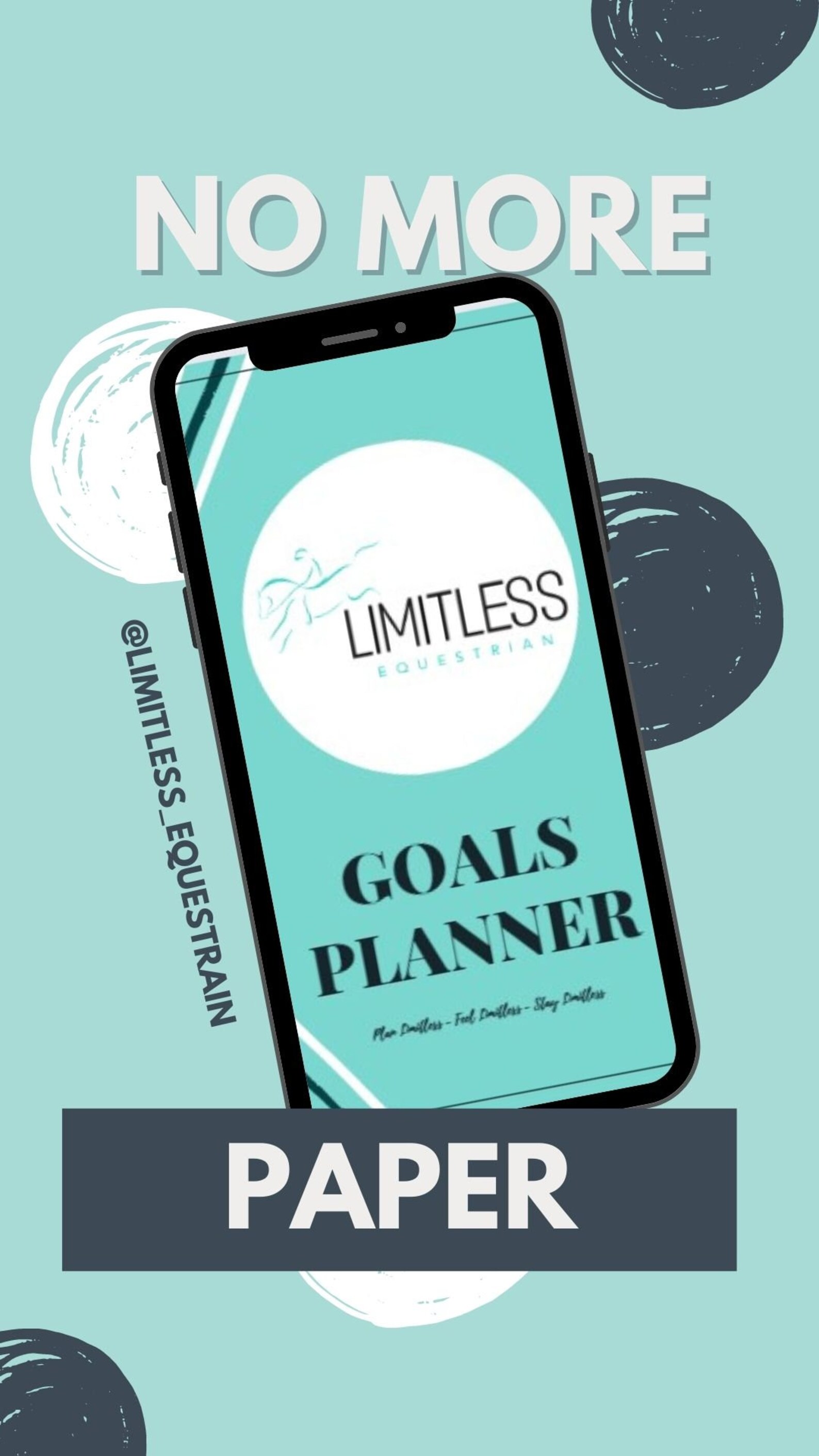 Equestrian Goals Planner A4 Size (digital Download), Riding Planner ...