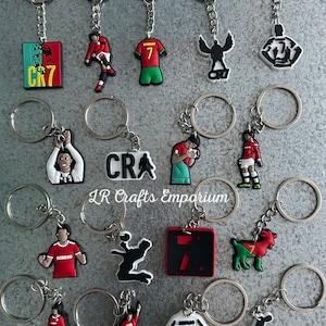 Ronaldo Keyrings | CR7 | Ronaldo Keychains | Football | Accessories ...