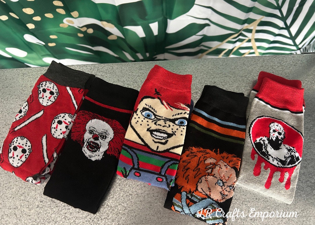 Horror Socks | Socks | Halloween | Gifts | Horror | Unique Gifts ...