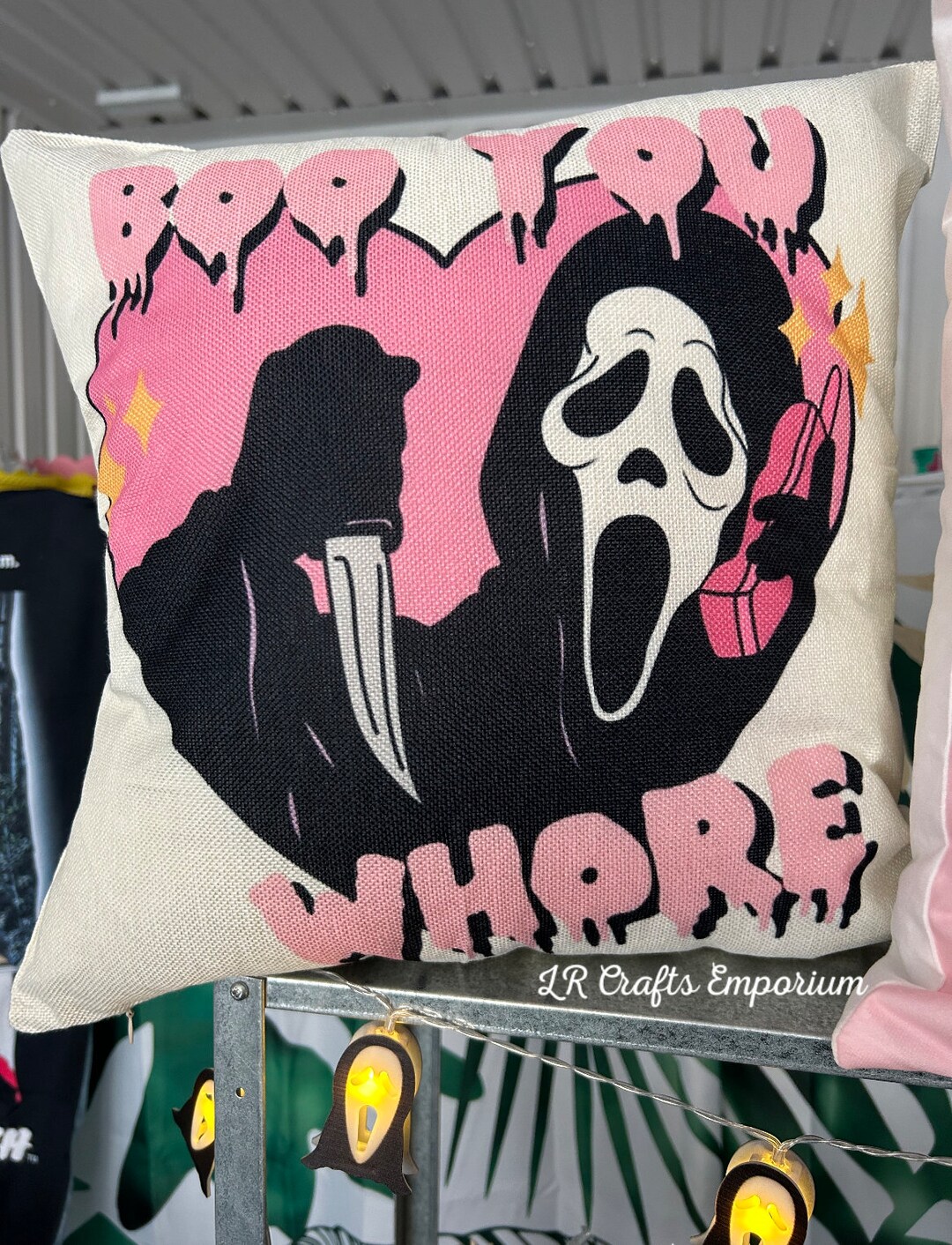 Scream Cushion | Cushions | Scream | Ghost Face | Home | Decor ...