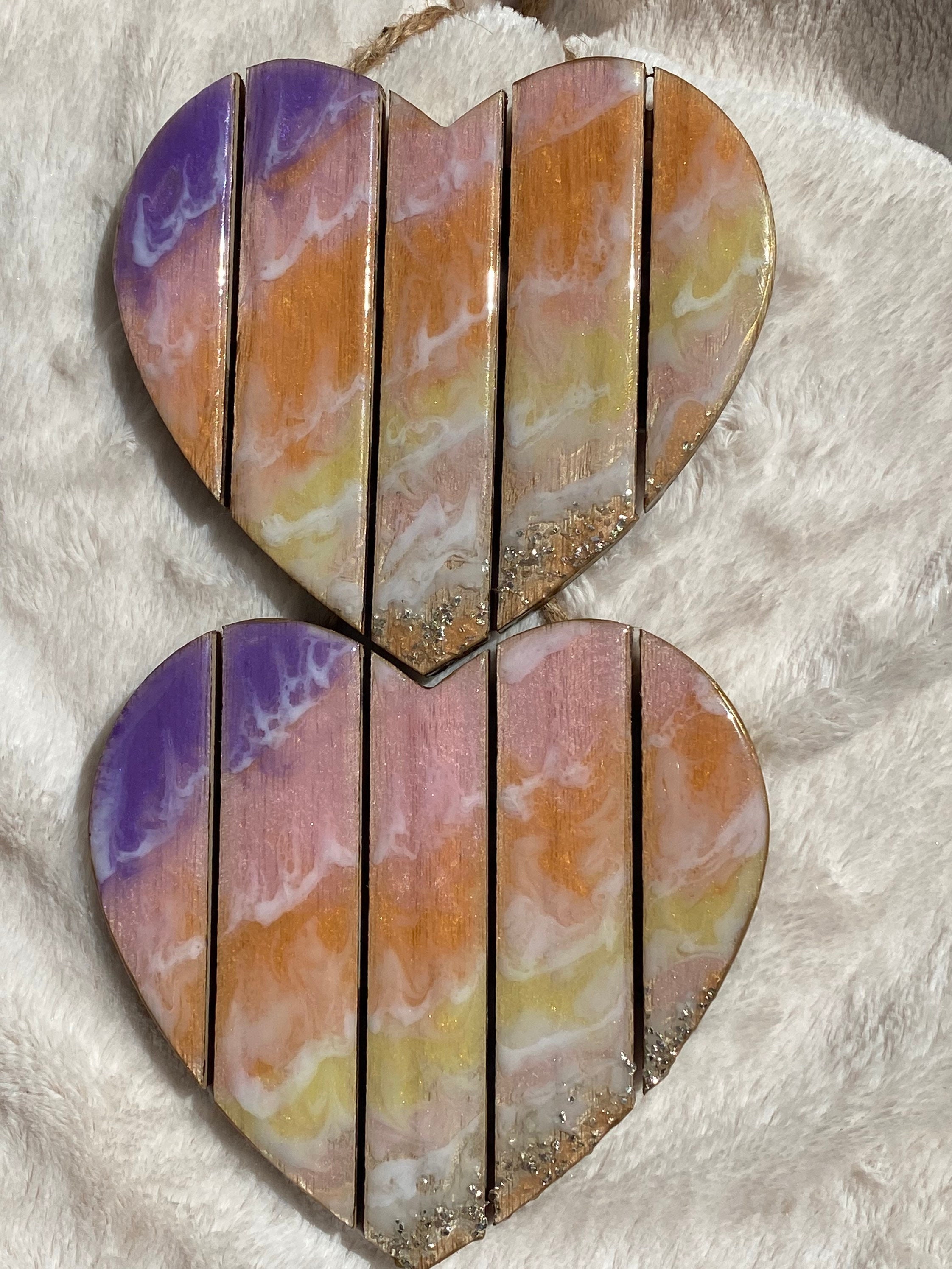 Love Themed Resin Home Decor Hangable Decor Love Word | Etsy