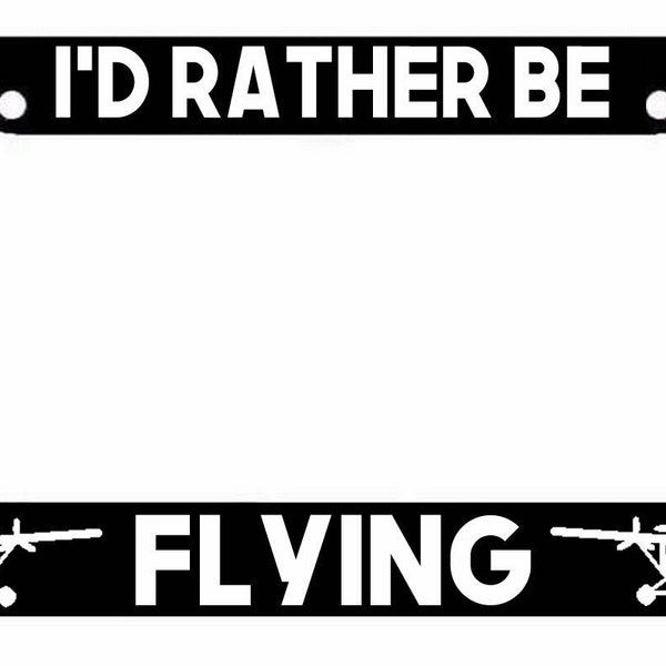Aviation License Plate Cover - Etsy