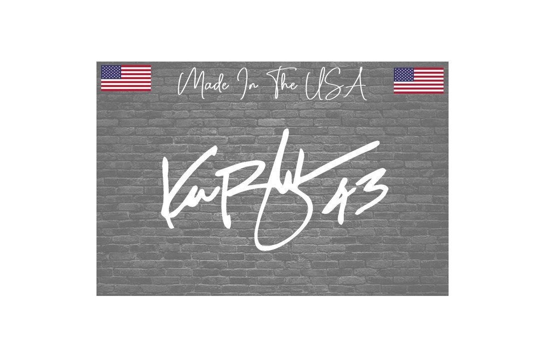 Ken Block Signature Sticker Decal - 5" #43 - Etsy