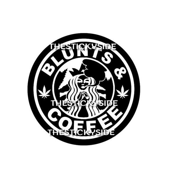Blunts and Coffee SVG File 420 Marijuana | Etsy