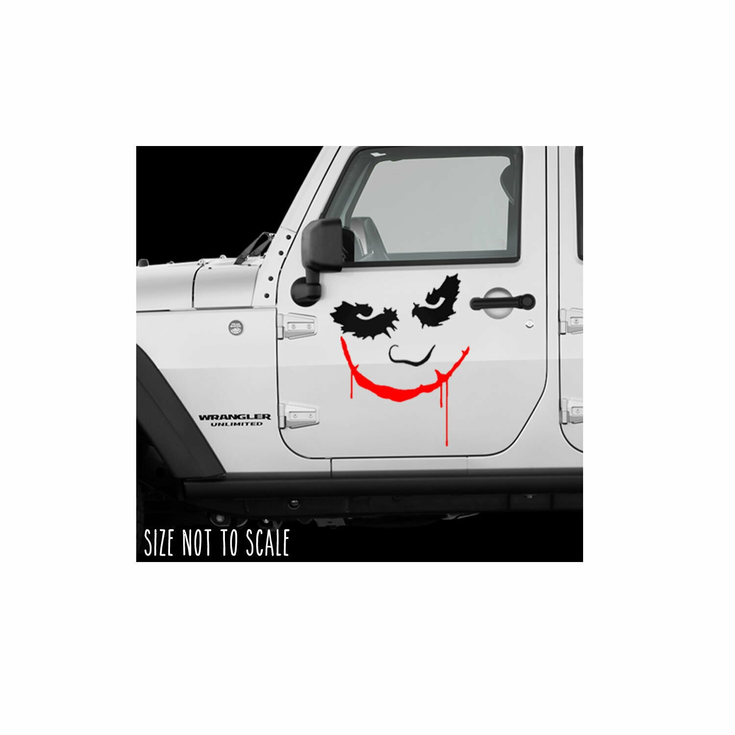 Joker Face Sticker Decal Pack Why So Serious Choose Size | Etsy