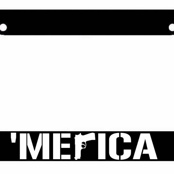 Merica License Plate Frame - Etsy