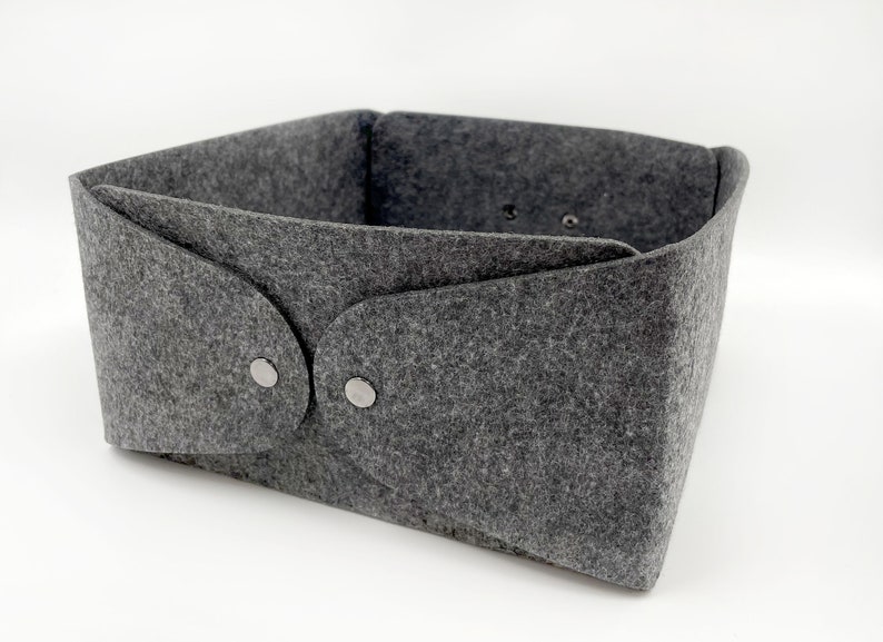 Felt Storage Box / Felt Storage Basket / Clothes Storage / - Etsy