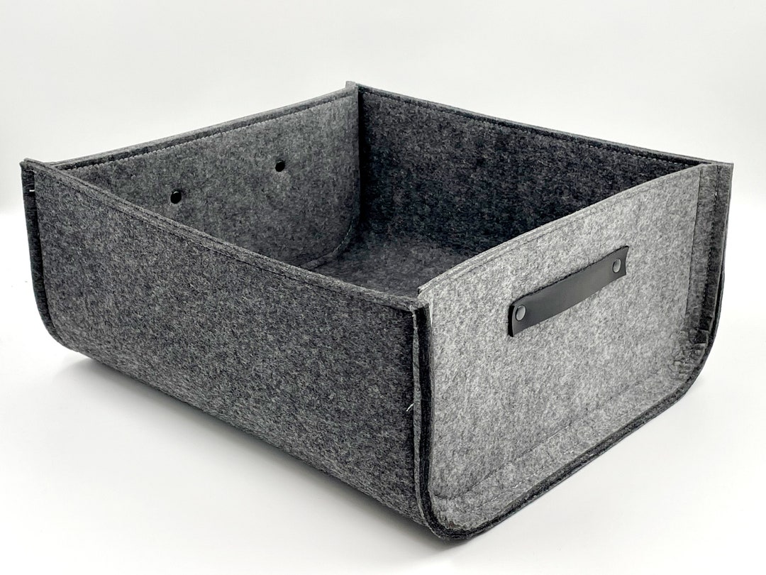 Felt Storage Box / Felt Storage Basket / Long Strong Storage Basket ...