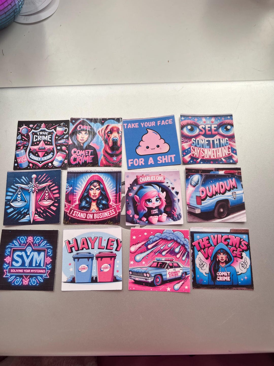 Hayley Comet Sticker Pack - Etsy