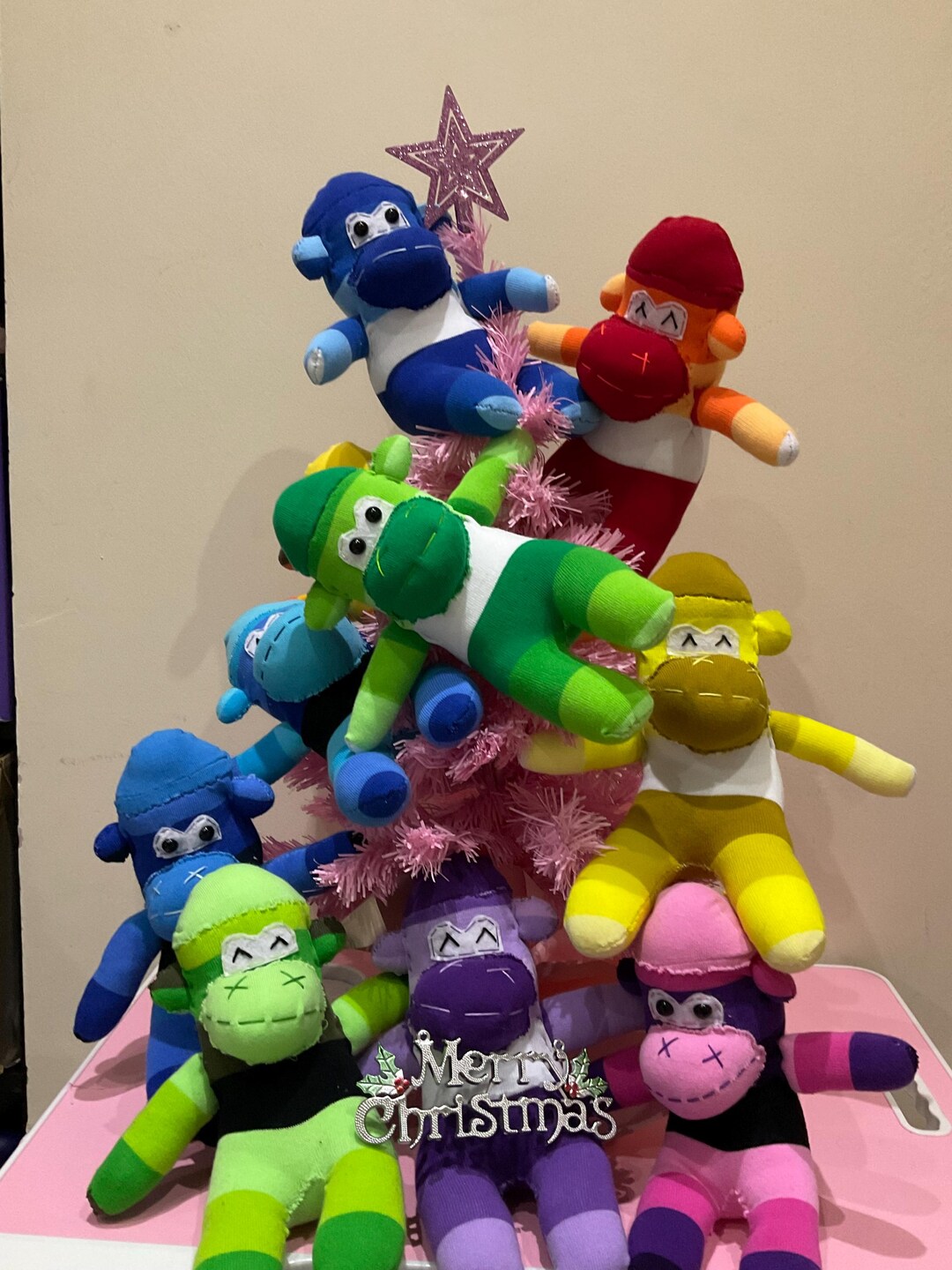 Mini Sock Monkeys - Etsy