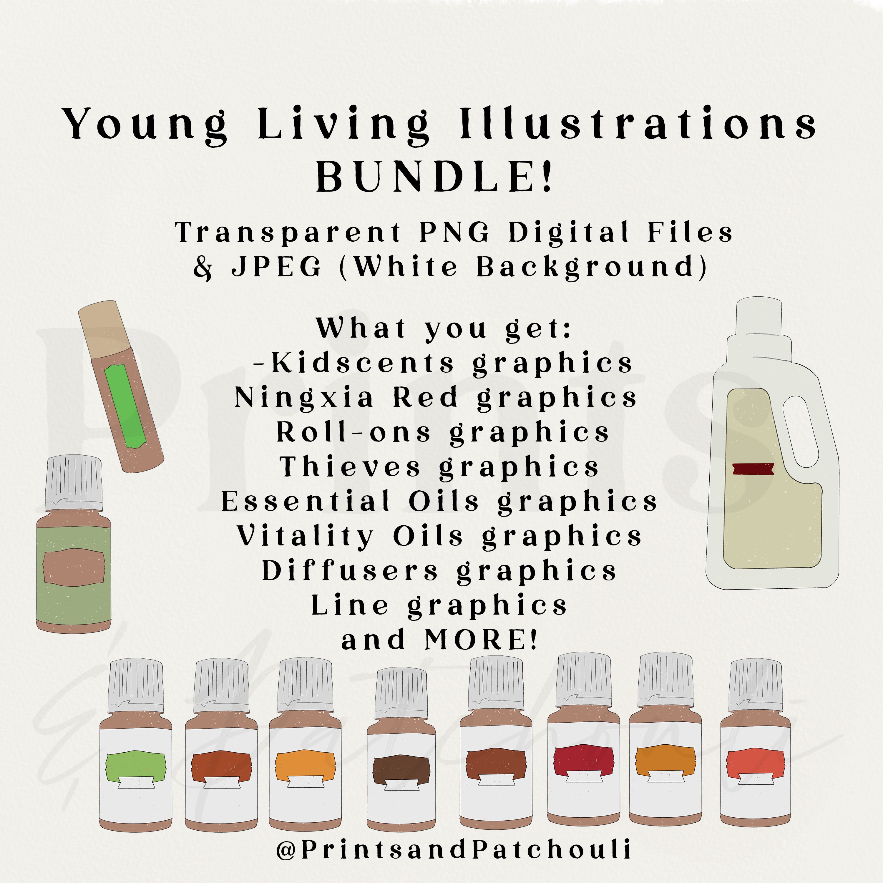 Scrapbooking Young Living Essential Oils Complete Kidscents Clipart ...