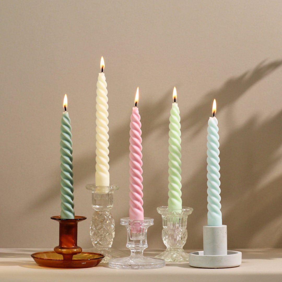 Soft Pastels Collection | Set of 5 Soft Pastel Beeswax & Soy Blend ...