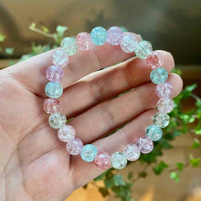 Glass Bead Bracelet - Etsy