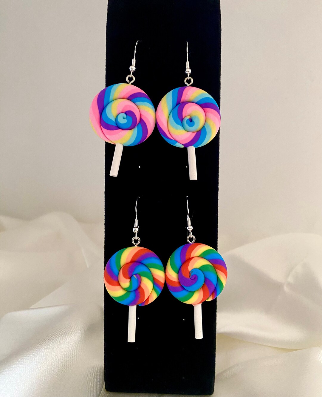 Lollipop Jewelry - Candy Themed Jewelry - Gummy Bear Earrings - Etsy