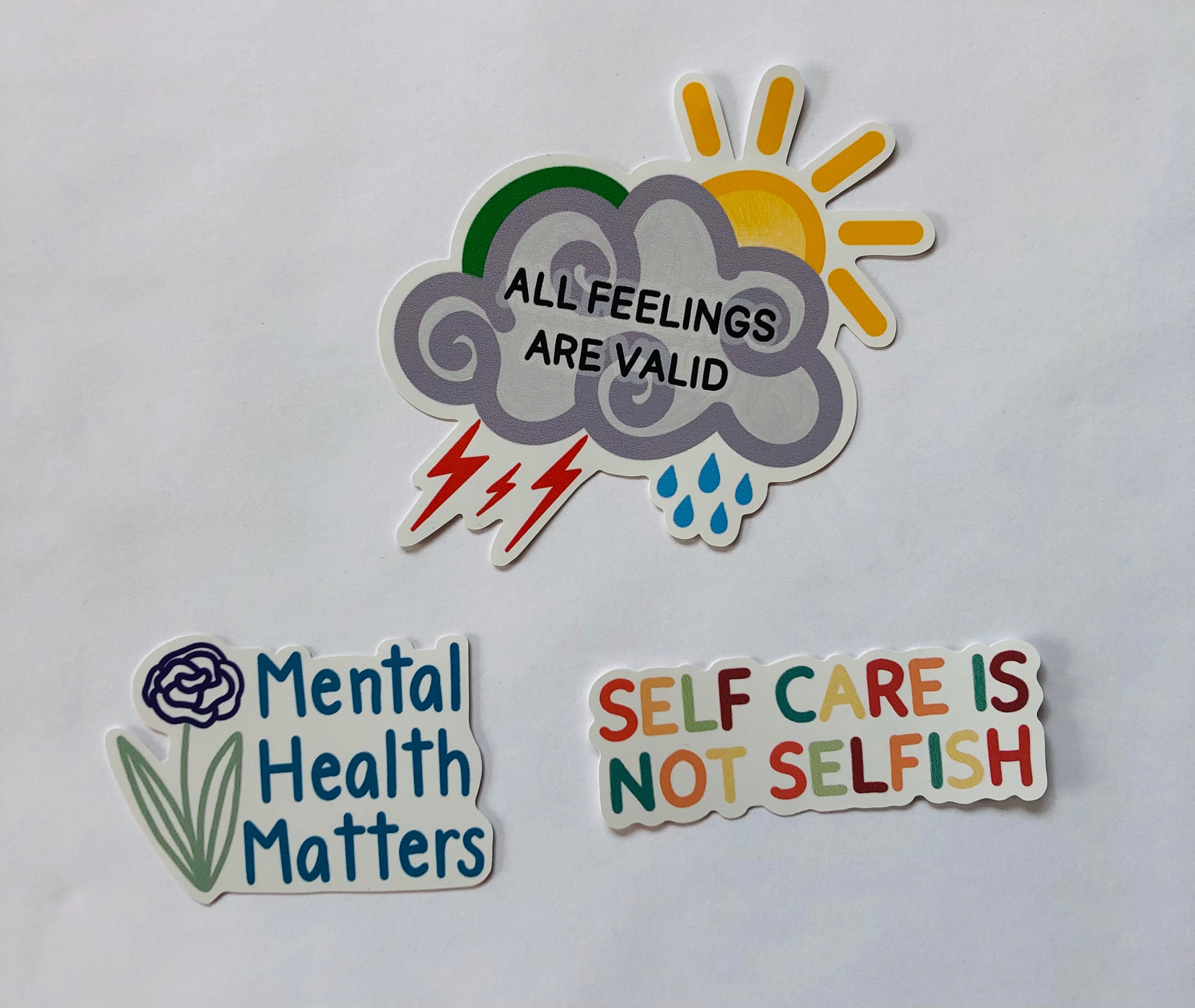 Stickers, Labels & Tags Feelings sticker Mental Illness Advocacy ...