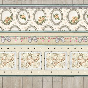 Scrapbooking Paper Kit "timeless Vintage" Decorative Vintage Pages ...