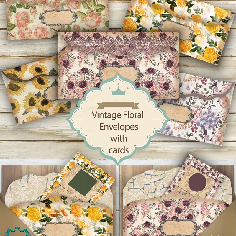 Flower Envelope - Etsy