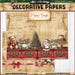Christmas Decorative Paper: Festive Scrapbook Prints (digital Download ...