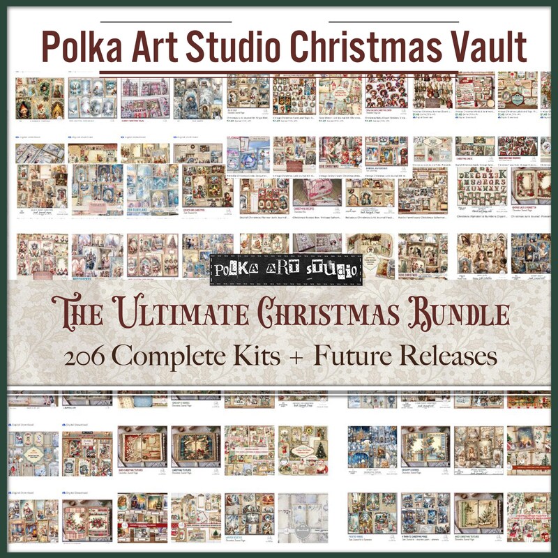 Clip Art Christmas Kit - Etsy