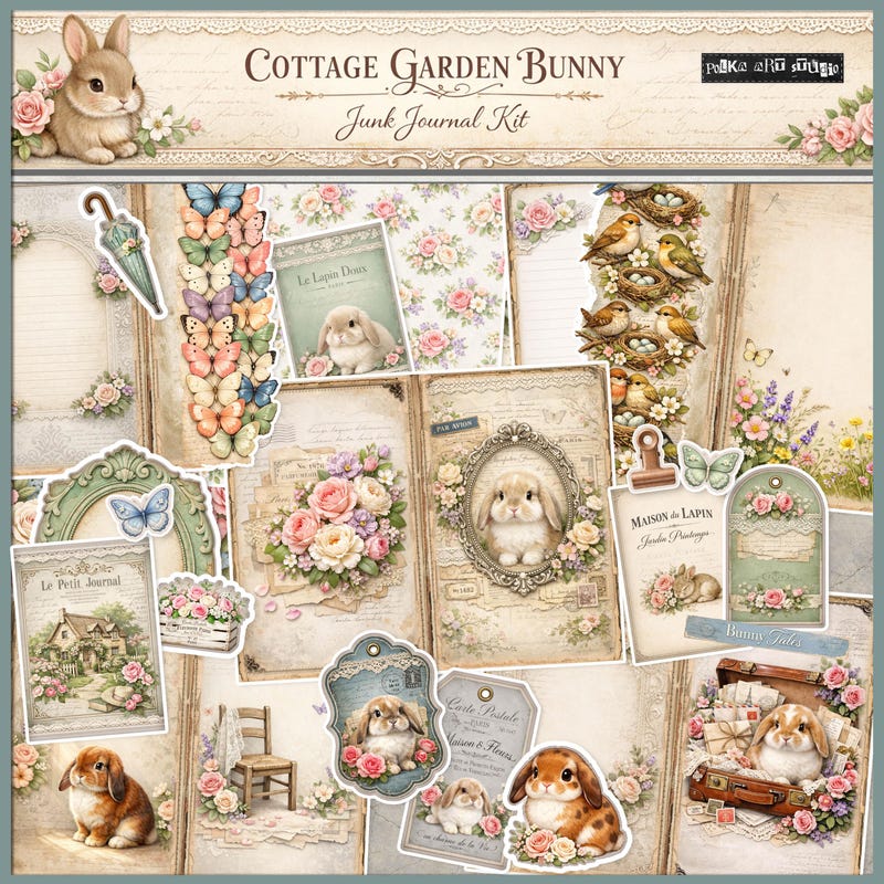 Spring Journaling Kits - Etsy