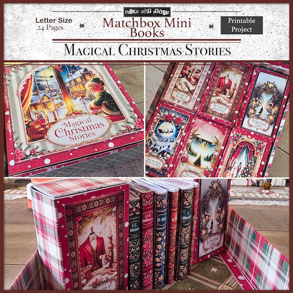 Christmas Mini Books - Etsy