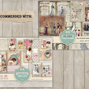 Scrapbooking Paper Kit "timeless Vintage" Decorative Vintage Pages ...