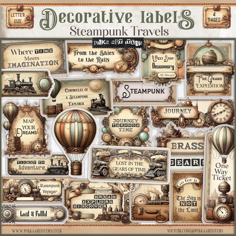 Downloads Steampunk - Etsy UK